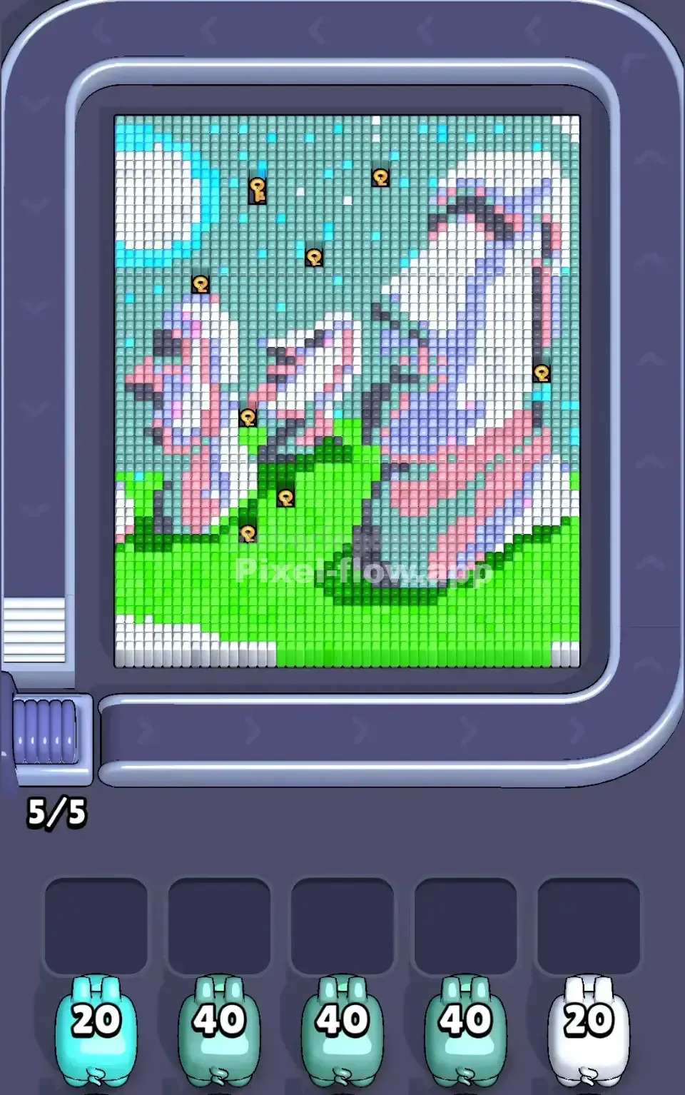 Pixel Flow Level 554 Solution (Wrong Level? Fix Here) 📸